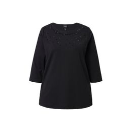 Ulla Popken Shirt female Black size 42-44