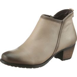 Heine Damen Stiefelette taupe Gr&ouml;&szlig;e 37