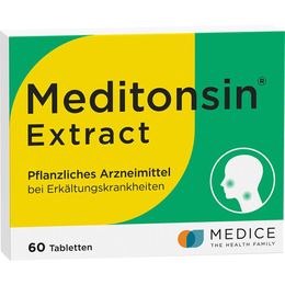 Meditonsin Extract pflanzliche Erkältungstabletten 60 St