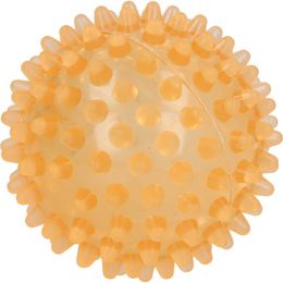 Igelball 6 cm orange transparent 1 St