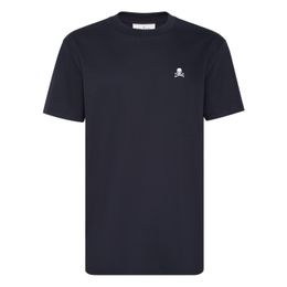 T-Shirt Philipp Plein "Skull", Jungen, Gr. L, 24, navy, Obermaterial: 100% Baumwolle, Shirts T-Shirt