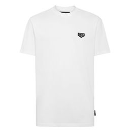 T-Shirt Philipp Plein "T-Shirt", Jungen, Gr. 4XL, 01, wei&szlig;, Obermaterial: 100% Baumwolle, Shirts T-Shirt