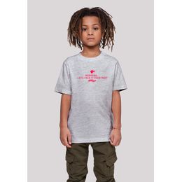 T-Shirt F4NT4STIC "Kellogg's Breakfast Cereals Morning Lets Face It", M&auml;dchen, Gr. 122/128, erdgrau, Obermaterial: 100% Baumwolle, regular fit, Rundhals, ohne B&uuml;ndchen, Shirts T-Shirt, Premium Qualit&auml;t
