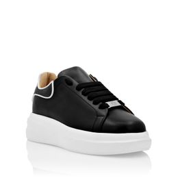 Sneaker Philipp Plein "Sneaker", Damen, Gr. 36, Normalschaft, 02, schwarz, Schuhe Sneaker