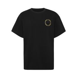 T-Shirt Plein Sport "Logo", Jungen, Gr. 3XL, 0293, schwarz, lightgold, Obermaterial: 100% Baumwolle, Shirts T-Shirt