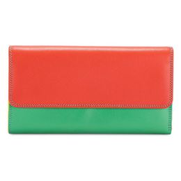 mywalit Wallet 'Tri-fold' female Green, Orange size One Size