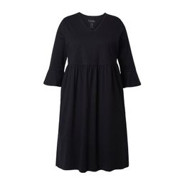 Ulla Popken Kleid Damen Gr&ouml;&szlig;e 42/44 schwarz Winterkleid