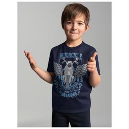 TRIGEMA T-Shirt »T-Shirt mit großem Motorrad-Printmotiv«, 1 Stk. navy 152 152 Single-Jersey