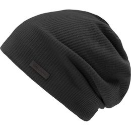 Chillouts Herren Chillouts Beanie &raquo;Konya Hat&laquo; mit hohem Baumwollanteil & flexiblem Sitz f&uuml;r urbane Looks schwarz