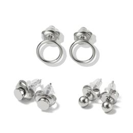 Firetti Ohrstecker-Set &raquo;Multipack Schmuck Geschenk Edelstahl Ohrschmuck Ohrringe&laquo; silberfarben Zeitloses Ohrstecker Set