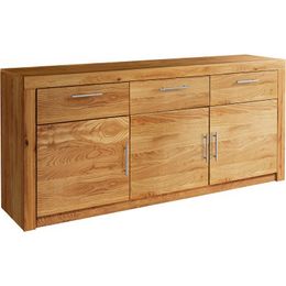 VOGL M&ouml;belfabrik Sideboard &raquo;Toronto&laquo; braun Holz teilmassiv, Melamin