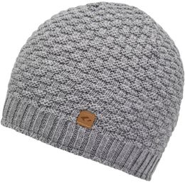 Chillouts Beanie »Kasimir Hat« Mit Rippenbündchen, One Size light grey