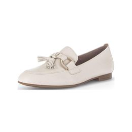 Gabor Slipper &raquo;Slipper Nappaleder&laquo; Hellbeige 39 39 Verschluss: Schlupfschuh