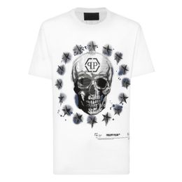T-Shirt Philipp Plein "Skull", Jungen, Gr. L, 01, weiß, Obermaterial: 100% Baumwolle, 100% Glas, Shirts
