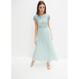 bonprix Maxikleid mint 44 - N-Gr N-Gr 44 Maxikleid mit festlichem Charakter f&uuml;r besondere Anl&auml;sse