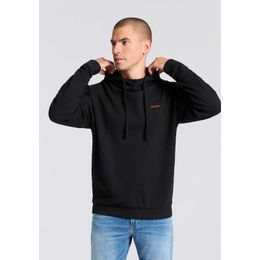 HUGO UNDERWEAR Hoodie &raquo;Austin&laquo;, mit Struktur, Relaxed Fit, Baumwoll-Mix Black XXL (56) XXL (56) Kapuzensweatshirt von Boss