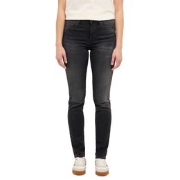 Mustang Slim-fit-Jeans »Damen Style Shelby Slim« 802 schwarz 29 - Länge 34 Länge 34 29 Slim-fit Jeans mit mittlerer Bundhöhe
