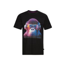 TRIGEMA T-Shirt &raquo;T-Shirt mit coolem Gorilla-Print&laquo; 1 Stk. schwarz 3XL 3XL Single-Jersey