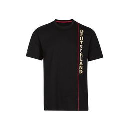 TRIGEMA T-Shirt »Shirt Deutschland«, 1 Stk. schwarz M M BIO DELUXE-Single-Jersey