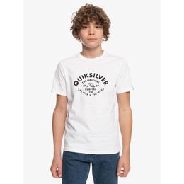 Quiksilver T-Shirt »Script Talk« White 16(165-172cm) 16(165-172cm) Stoff: Leichter Baumwolljersey