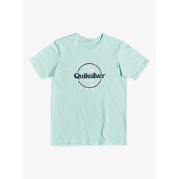 Quiksilver T-Shirt »Words Remain« Beach Glass 8 8 Stoff: leichter Baumwoll-Jersey