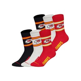Huddle Socken 'Kansas City Chiefs' Herren Gr&ouml;&szlig;e 39/42 curry / rot / schwarz / wei&szlig;