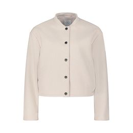 BETTY & CO Betty & Co Blouson mit Rippb&uuml;ndchen Damen Gr&ouml;&szlig;e 40 beige