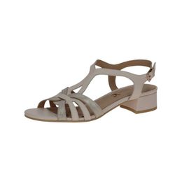 Caprice Damen Riemchensandale &raquo; Sandalen Leder&laquo; wei&szlig; 39