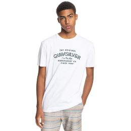 Quiksilver T-Shirt &raquo;Wider Mile&laquo; White XXL XXL Stoff: leichter Baumwoll-Jersey