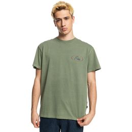 Quiksilver T-Shirt »Nouveau« Olivine M M Bio-Stoff: Bio-Baumwollstoff [200 g/m2]