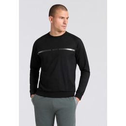 BOSS Sweatshirt »Authentic«, Rundhalsausschnitt, regular fit, Logodruck Black 001 M M Sweatshirt von BOSS Underwear