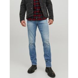 Jack & Jones JACK & JONES Slim-fit-Jeans &raquo;JJITIM JJDAVIS JJ 074 NOOS&laquo; bluedenim 33 - L&auml;nge 32 L&auml;nge 32 33 Slim-fit-Jeans mit schmaler Beinform f&uuml;r eine...