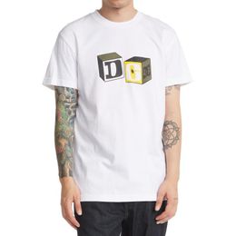 DC Shoes T-Shirt &raquo;Building Blocks&laquo; White M M Stoff: Baumwollstoff [200 g/m2]