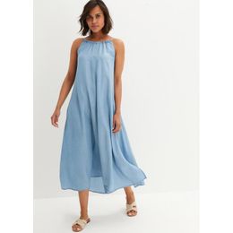 bonprix Jeanskleid &raquo;Jeanskleid aus flie&szlig;endem Lyocell&laquo; Jeanskleid aus flie&szlig;endem Lyocell hellblau denim 40 - N-Gr N-Gr 40 Jeanskleid aus flie&szlig;endem...