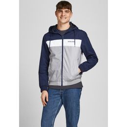 Jack & Jones JACK & JONES Blouson &raquo;JJERUSH mit Kapuze&laquo; mit Kapuze mit praktischer Kapuze navy L L Herrenjacke von Jack & Jones