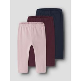 name it Jungen Leggings &raquo;NBFVUVIVIAN 3P LEGGING&laquo; blau 74, N-Gr
