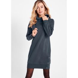 bonprix Sweatkleid &raquo;Sweatkleid aus reiner Baumwolle&laquo; Sweatkleid aus reiner Baumwolle nachtblau 40/42 (M) - N-Gr N-Gr 40/42 (M) Sweatkleid aus...