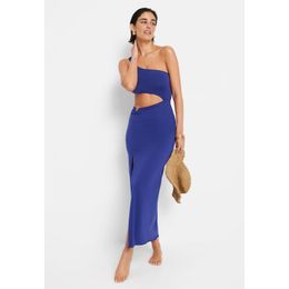 LSCN BY LASCANA One-Shoulder-Kleid violet-blue 36 - N-Gr N-Gr 36 Modisches Maxikleid