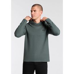 BOSS Hoodie »Waffle LS-Shirt H« Open Green 345 XL XL Kapuzensweatshirt von BOSS Menswear
