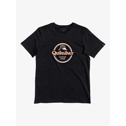 Quiksilver T-Shirt &raquo;Words Remain&laquo; schwarz 12(148-156cm) 12(148-156cm) Stoff: leichter Baumwoll-Jersey