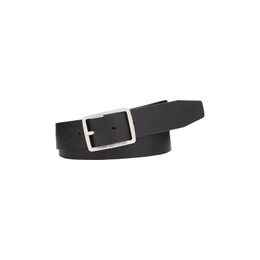Tommy Hilfiger Herren Lederg&uuml;rtel &raquo;JEANS BUCKLE 3.5 cm breit&laquo; schwarz