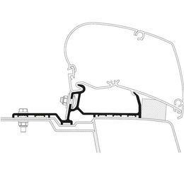Thule Markisenadapter Renault Master G2 f&uuml;r Dachmarkise Omnistor 6300 3-tlg.