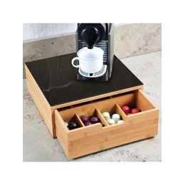 Kesper Kaffeekapsel-Aufbewahrungsbox in braun | Gr.: onesize