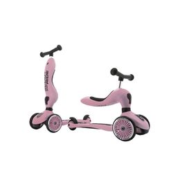 Scoot & Ride Scoot and Ride Highwaykick 1 Rutscherfahrzeug und Scooter - Farbe: Rose | Gr.: onesize