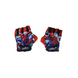 Spiderman Kinder Fahrradhandschuhe Jungen Spider-Man fingerlos Einheitsgröße in Blau | Gr.: onesize