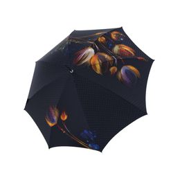 doppler MANUFAKTUR Boheme Elegance Stockschirm 90 cm in viola darkblue | Gr.: onesize