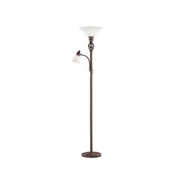 Licht-Erlebnisse Stehlampe (B)30 x (L)30 x (H)180 cm in Rost-Braun Wei&szlig; | Gr.: onesize