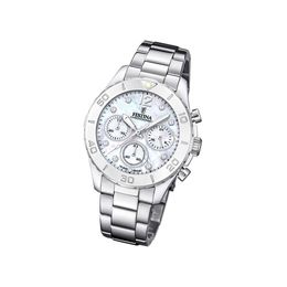 Analog-Armbanduhr Festina Boyfriend silber mittel (ca. 39mm) | Gr.: onesize