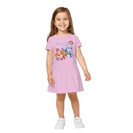 PAW PATROL Kleid Adventure Awaits! Kleidchen mit kurzen &Auml;rmeln in rosa | Gr.: 110/116