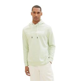 Tom Tailor Sweatshirt PRINTED HOODIE in Gr&uuml;n | Gr.: L
